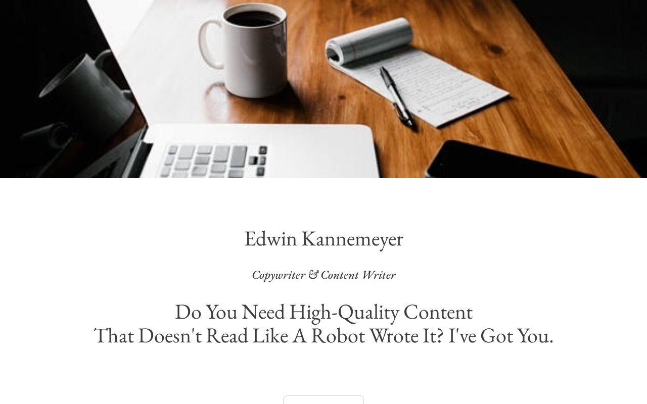 Edwin Kannemeyer Portfolio